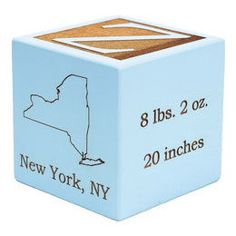 Baby Block | Custom Baby Gifts | Palmetto Wood Shop