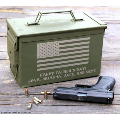 Personalized Ammo Box | Shop Gifts | Palmetto Wood Shop