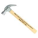 Personalized Laser Engraved Wood Handled Hammers | Palmetto Wood Shop