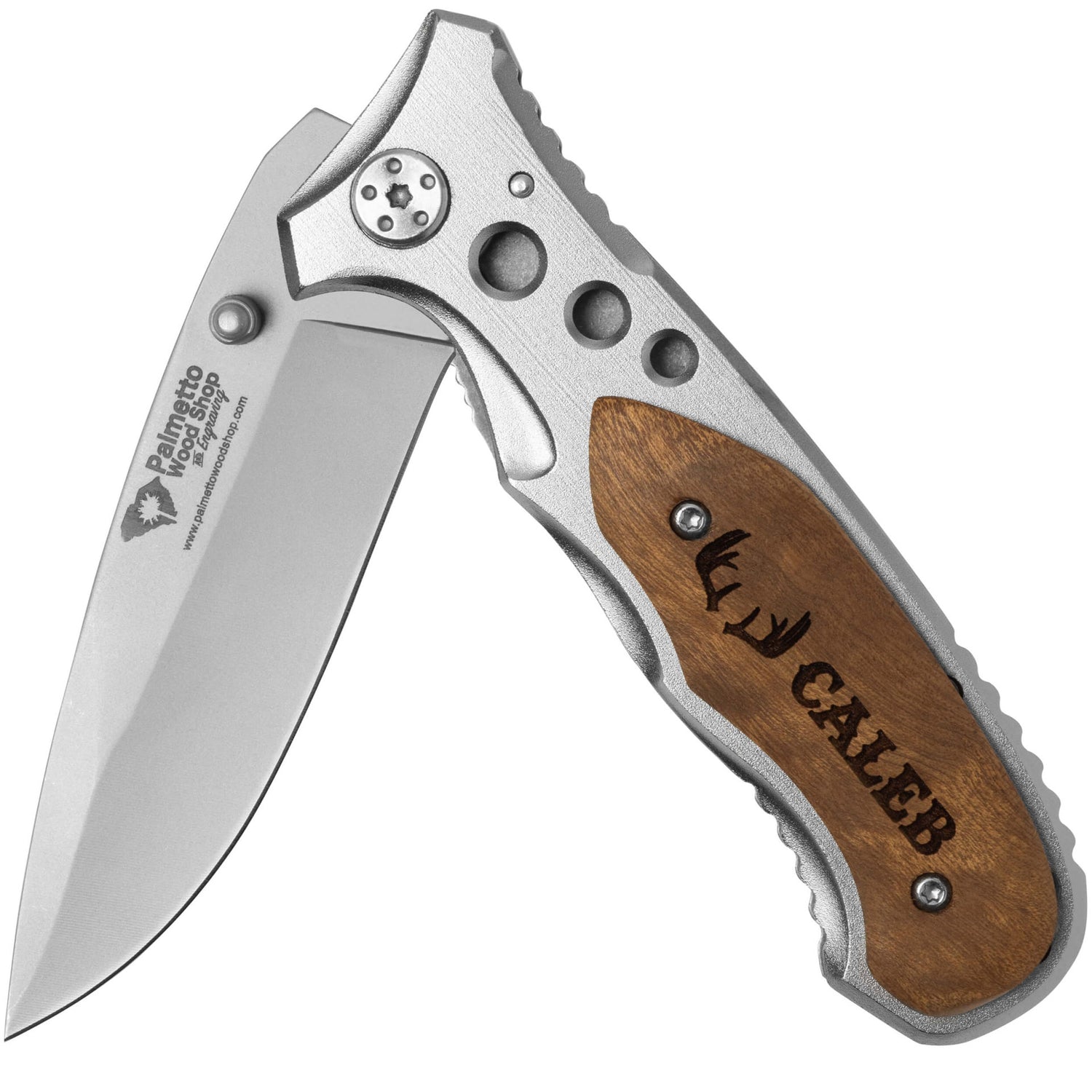 Custom Pocket Knives | Shop Now | Palmetto Wood Shop